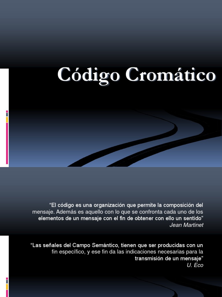 Codigo Cromatico | PDF