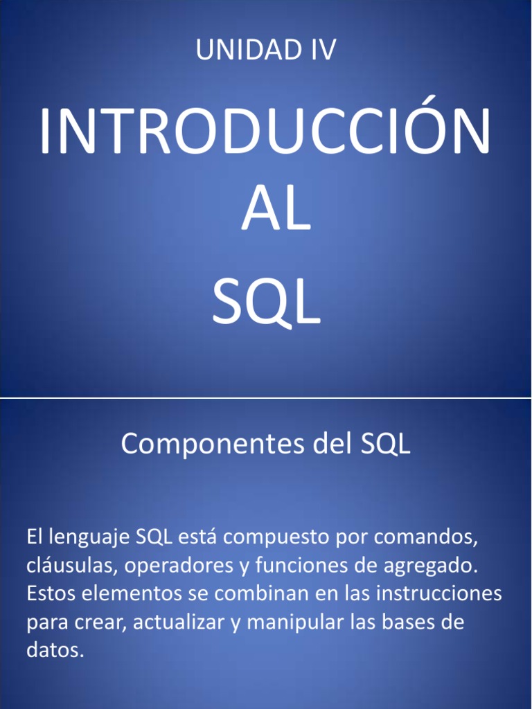 SQL | PDF | SQL | Base de datos relacional