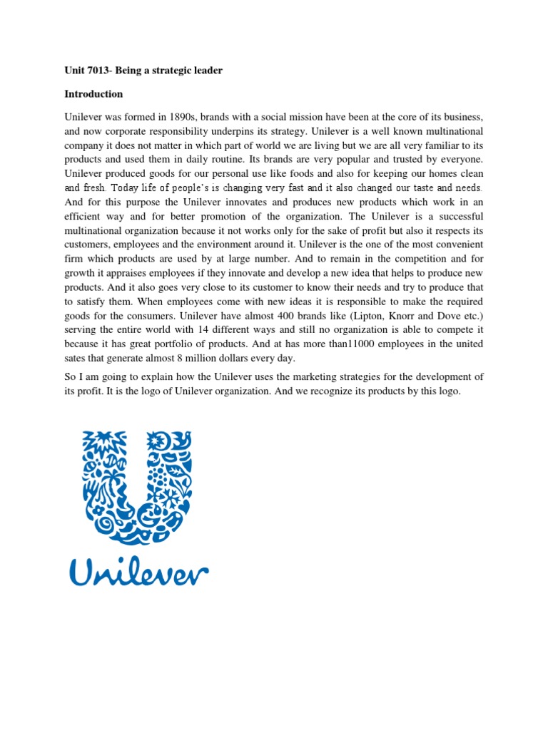 Cmi Unit 7013 | PDF | Leadership | Strategic Management