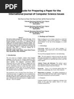 INSIGHT Paper Format | PDF | Written Communication | Text