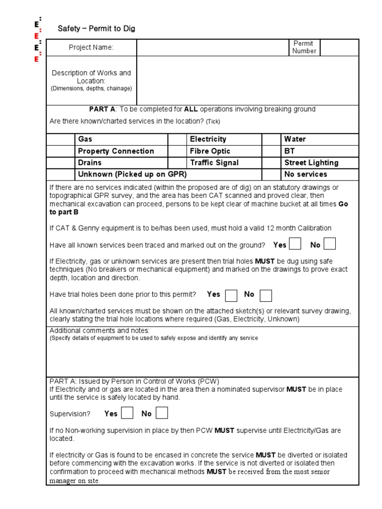 Permit To Dig | PDF | Excavation (Archaeology) | Nature