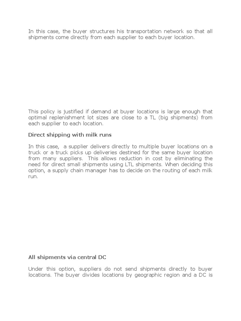 Supply Chai Management | Download Free PDF | Commercial Item Transport ...