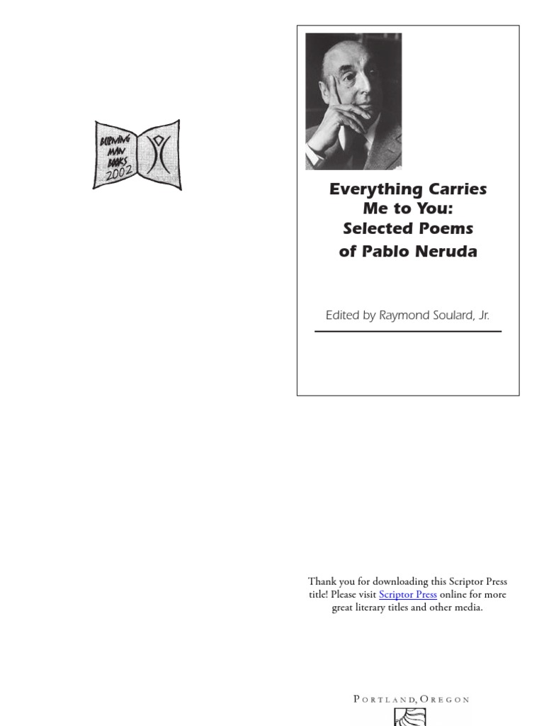 Selected Poems of Pablo Neruda | PDF | Nature