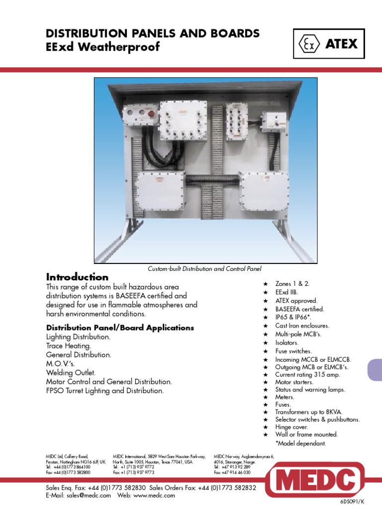 Distr Panel Eex Wheter Proof | Download Free PDF | Electromagnetism ...