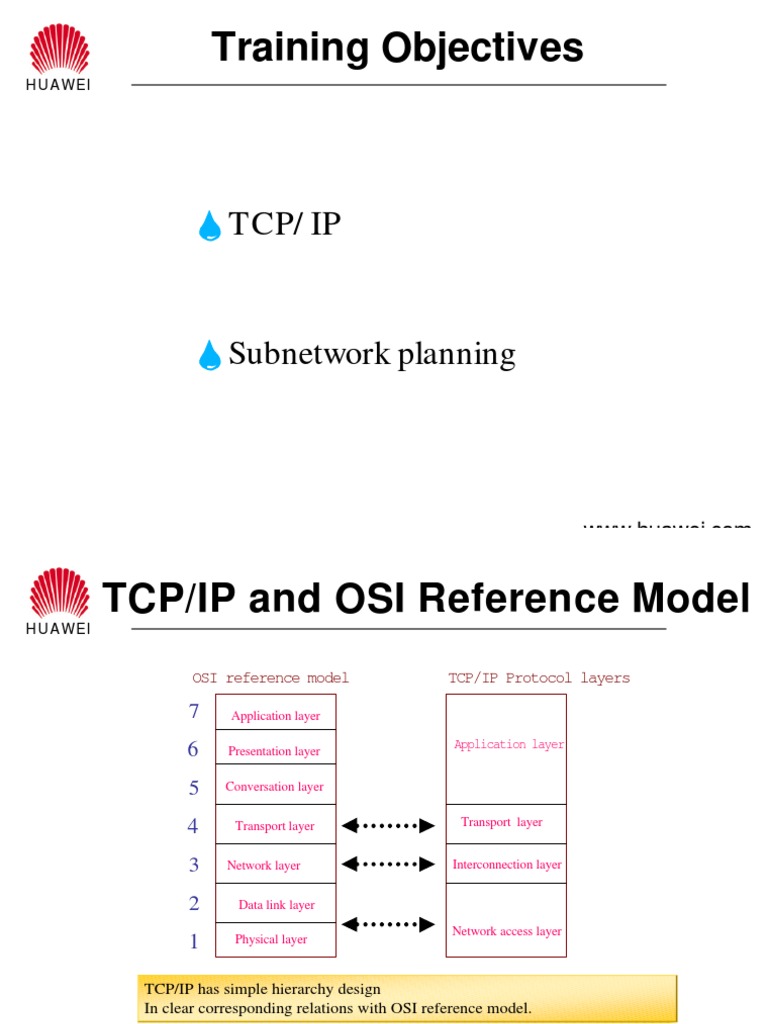 Chapter 02 TCP-IP and Subnet Planning v2.0 PDF | PDF | Osi Model | Internet Protocol Suite