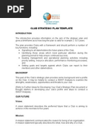 Sports Development Plan EXAMPLE TEMPLATE | PDF | Business