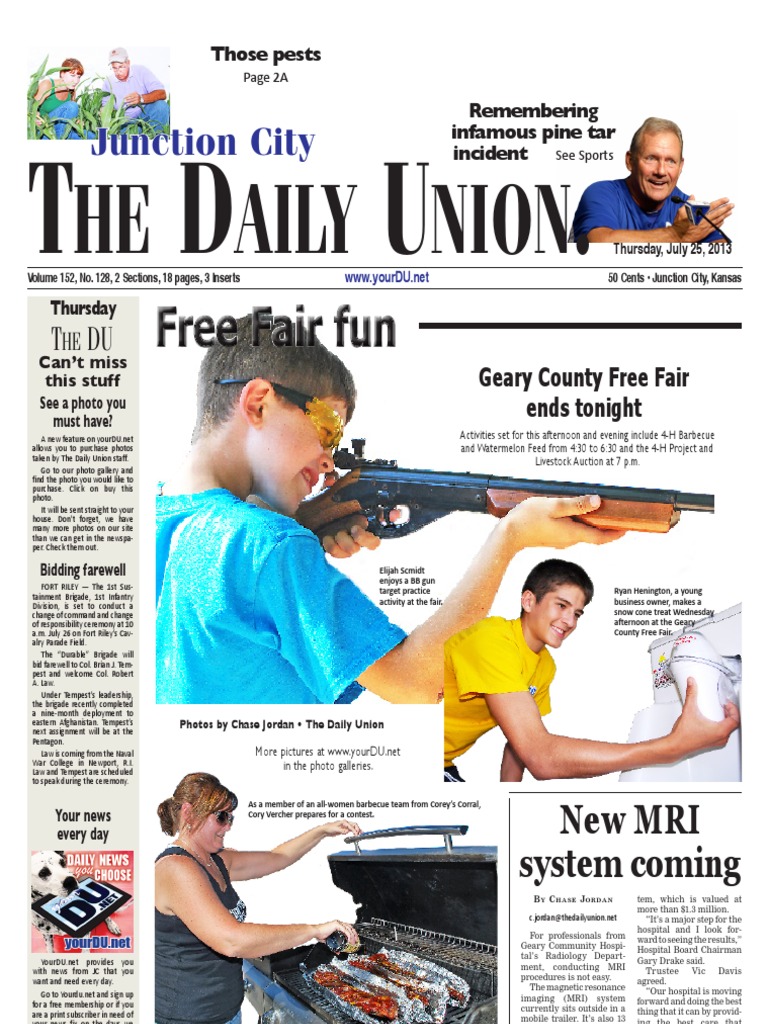 The Daily Union. July 25, 2013 | PDF | United States Postal Service ...