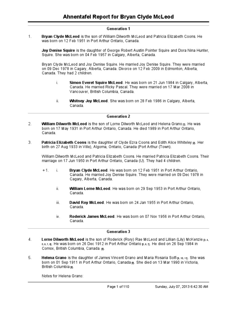McLeod Tree | PDF | Yorkshire | Transport