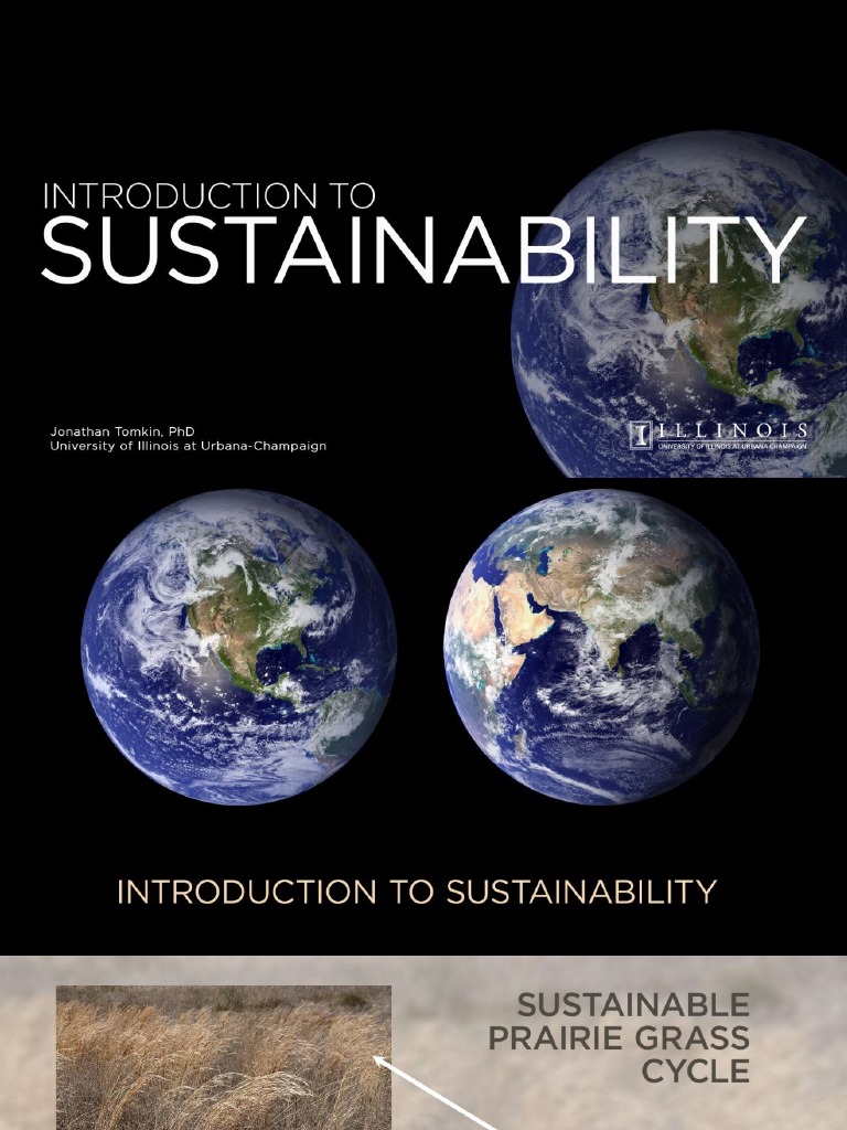 1-1 Introduction To Sustainability | PDF | Sustainability | Biodiversity