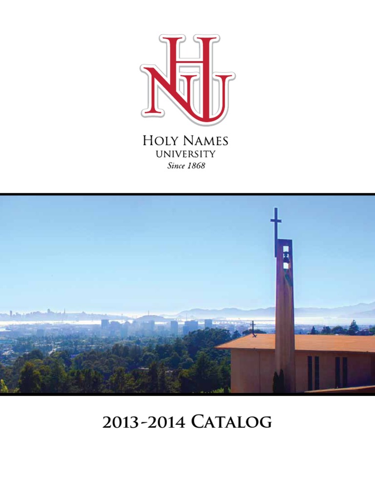 Holy Names University 2013-2014 Catalog | PDF | University And College ...