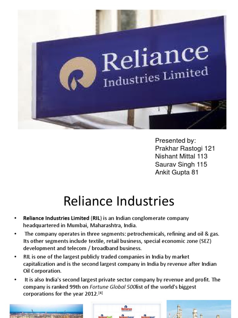 Reliance Industries Financial Analysis | PDF