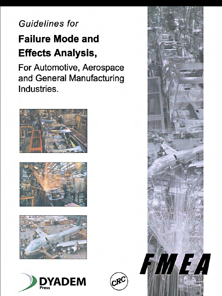 Guidelines For Failure Mode and Effects Analysis (FMEA), For Automotive ...