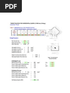 Sizing Calculations of Thrust Blocks