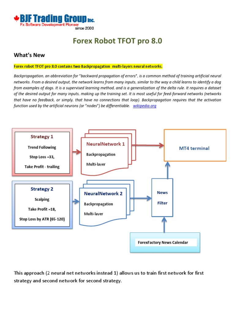 Forex Robot TFOT 8 Is Available Now | PDF | Artificial Neural Network ...
