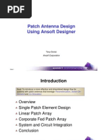 Cst_patch_antenna_example | PDF