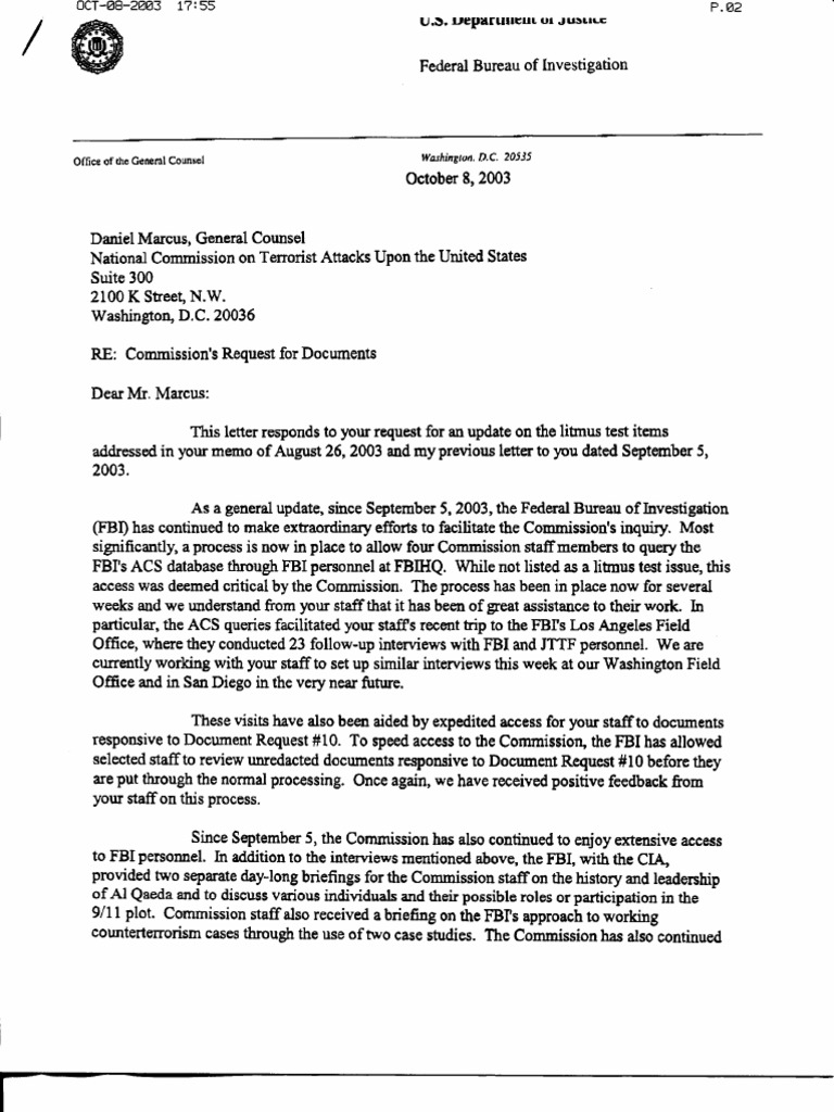 DM B3 FBI 1 of 2 FDR - FBI Responses To Document Requests and ...