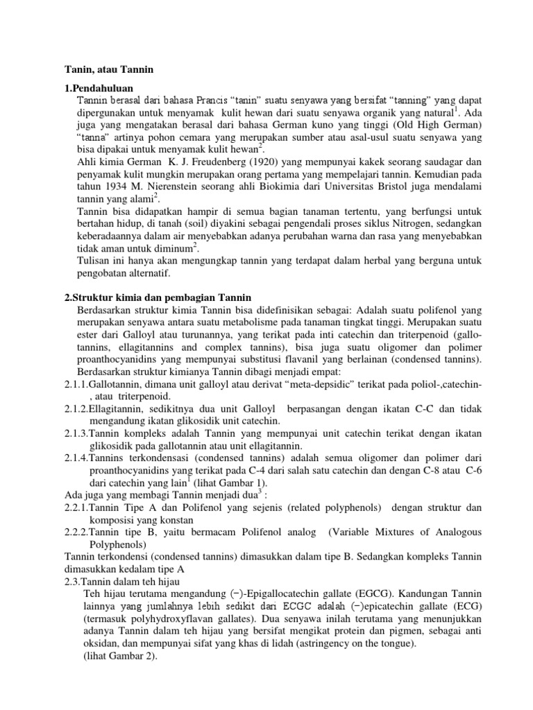 Tanin | PDF