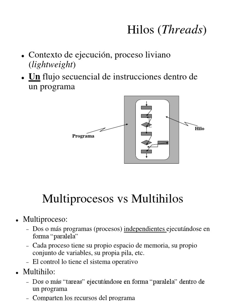 Hilos Java | PDF | Hilo (Computación) | Ingeniería de Sistemas
