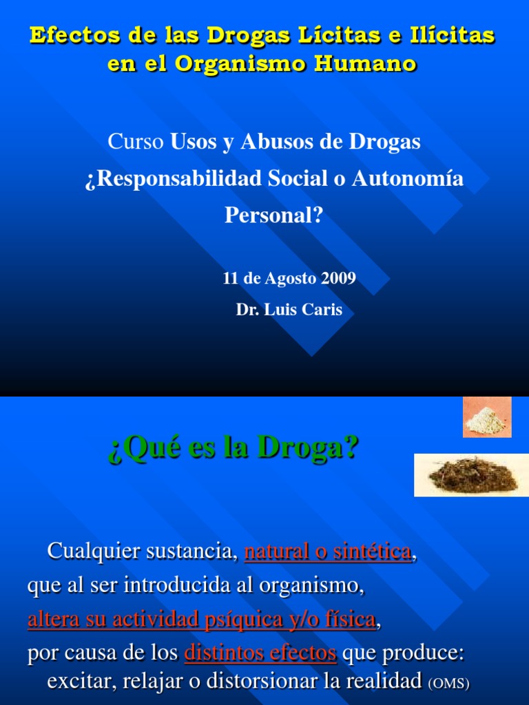Las Drogas | PDF