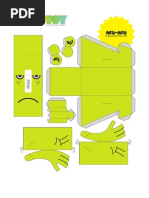 (Free) DIY Switch Template (Character #1) (Black & White + Color) | PDF