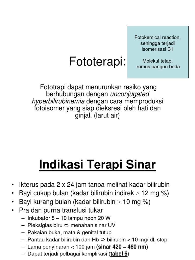 Fototerapi | PDF