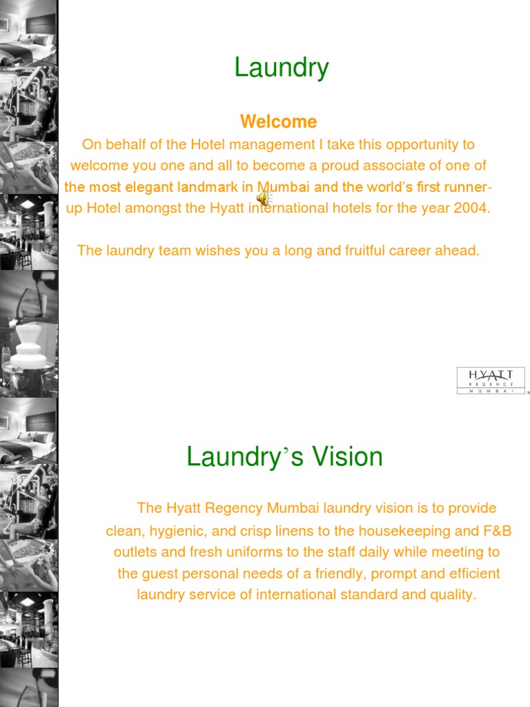 Laundry Presentation | PDF | Laundry | Linens