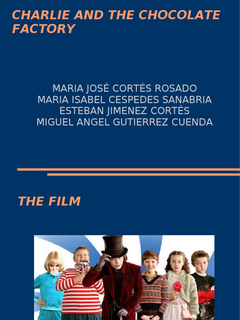 Charlie and The Chocolate Factory - M Isabel Céspedes, M José Cortés ...