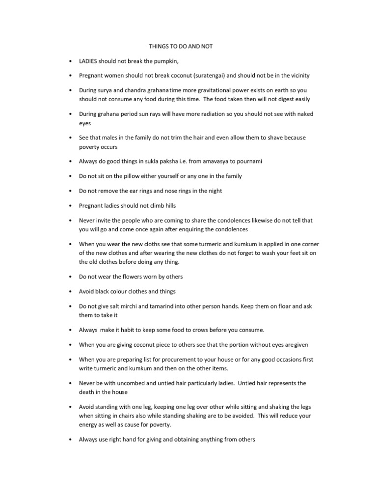 Hindu Religious Things | PDF | Foods