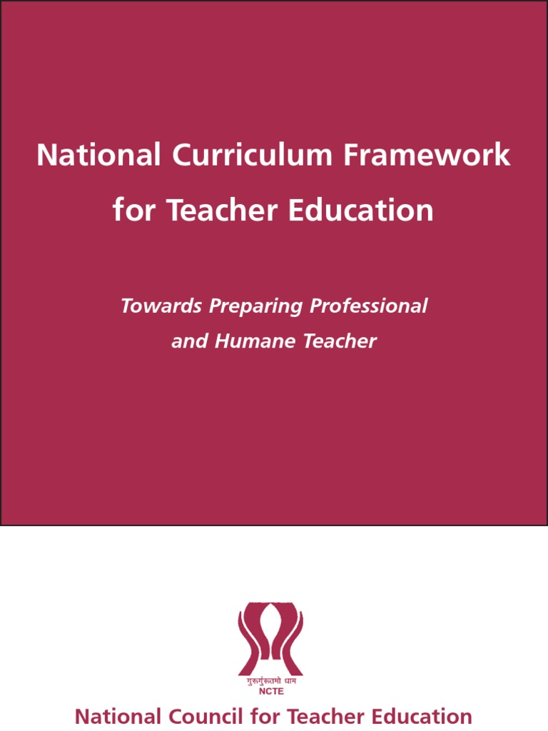 Ncfte 2010 | PDF | Teacher Education | Teachers