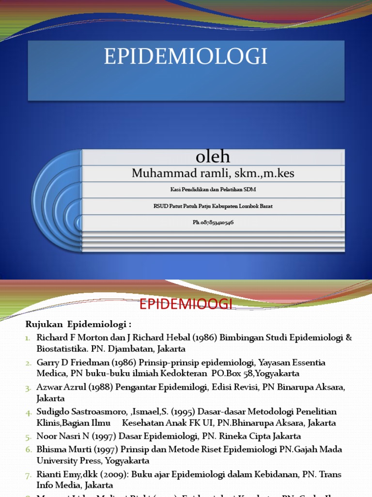 Konsep Dasar Epid | PDF