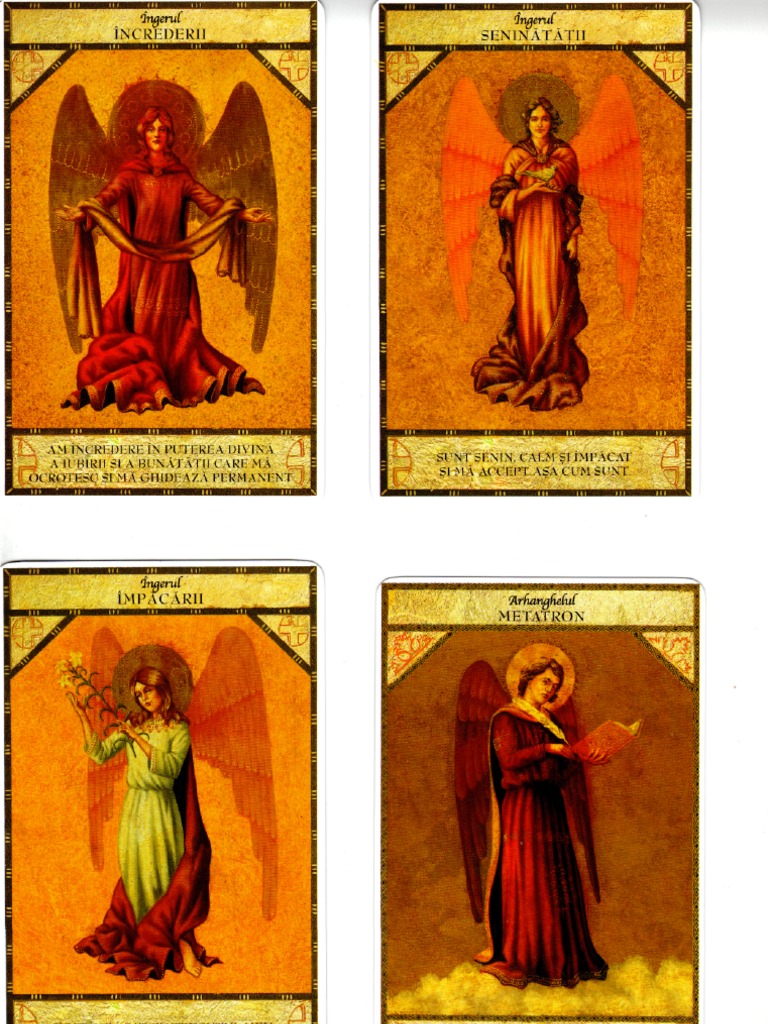 Cartonase - Oracolul Ingerilor | PDF