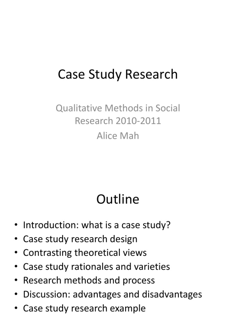 Case Study Research | PDF | Case Study | Qualitative Research
