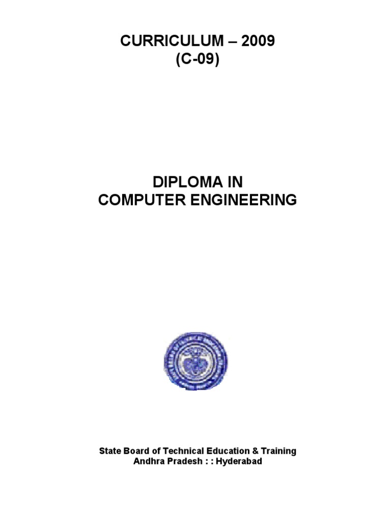 2009 Computer Engineering Curriculum Overview | PDF | University And College Admission | Curriculum