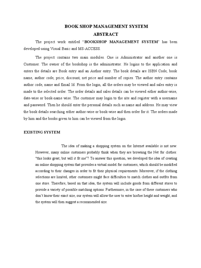 Bookshop Management System Overview | PDF | Internet Forum | Advertising