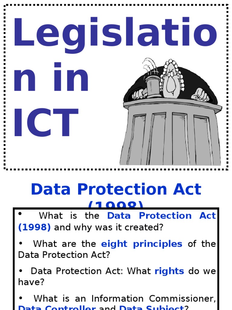 ICT Legislation | PDF | Information Privacy | National Security