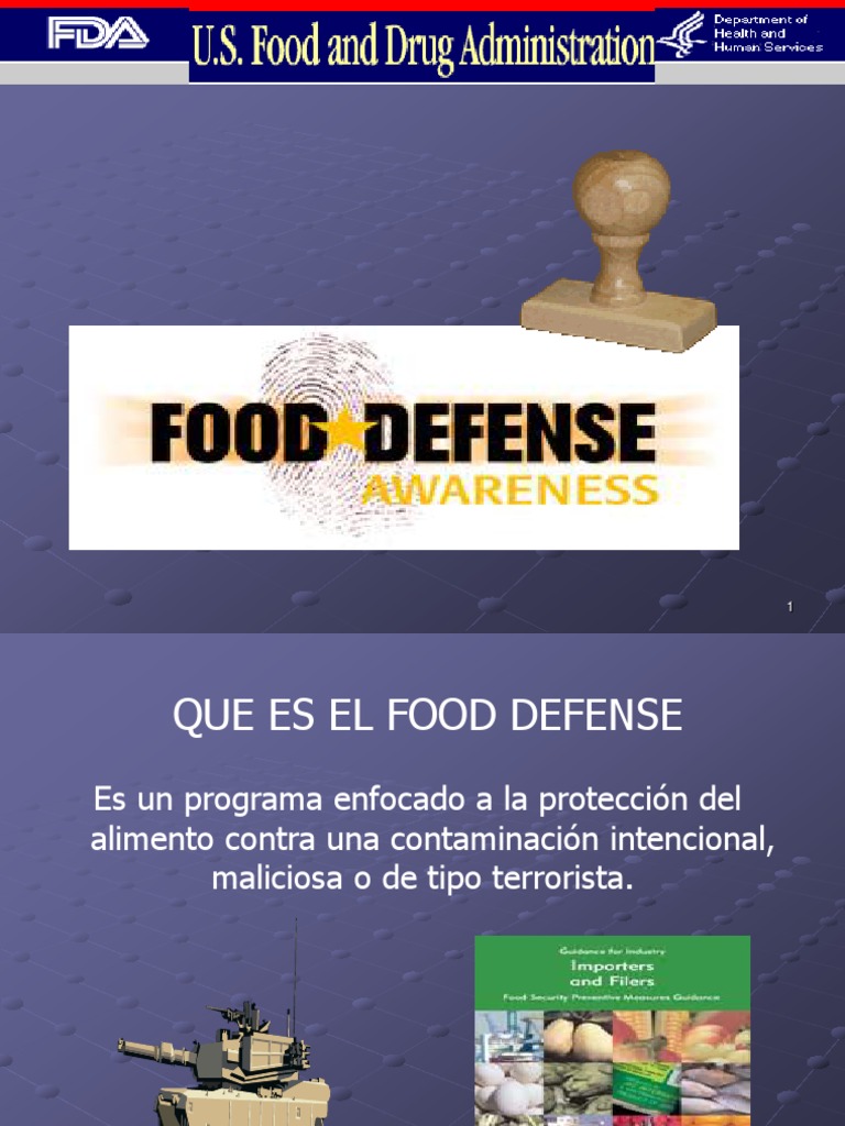 Presentacion Food Defense 2
