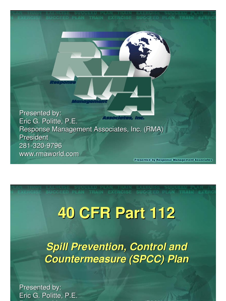 Epa 40 CFR 112 | PDF | Code Of Federal Regulations | Petroleum