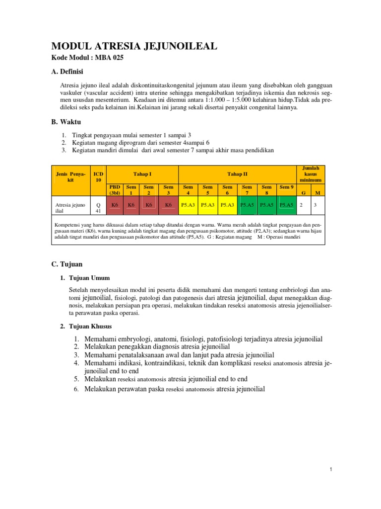 Atresia Jejunoileal | PDF