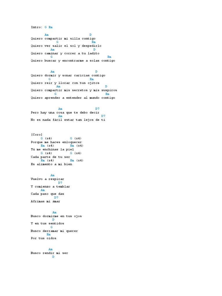 Carla Morrison - Compartir | PDF