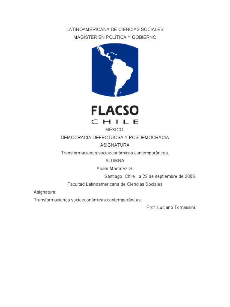 Posdemocracia Crouch Colin | PDF | Democracia | Ideologías políticas