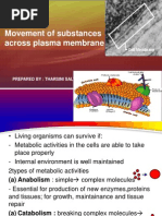Biology Membranes A-Level OCR Notes | PDF | Cell Membrane | Biotechnology