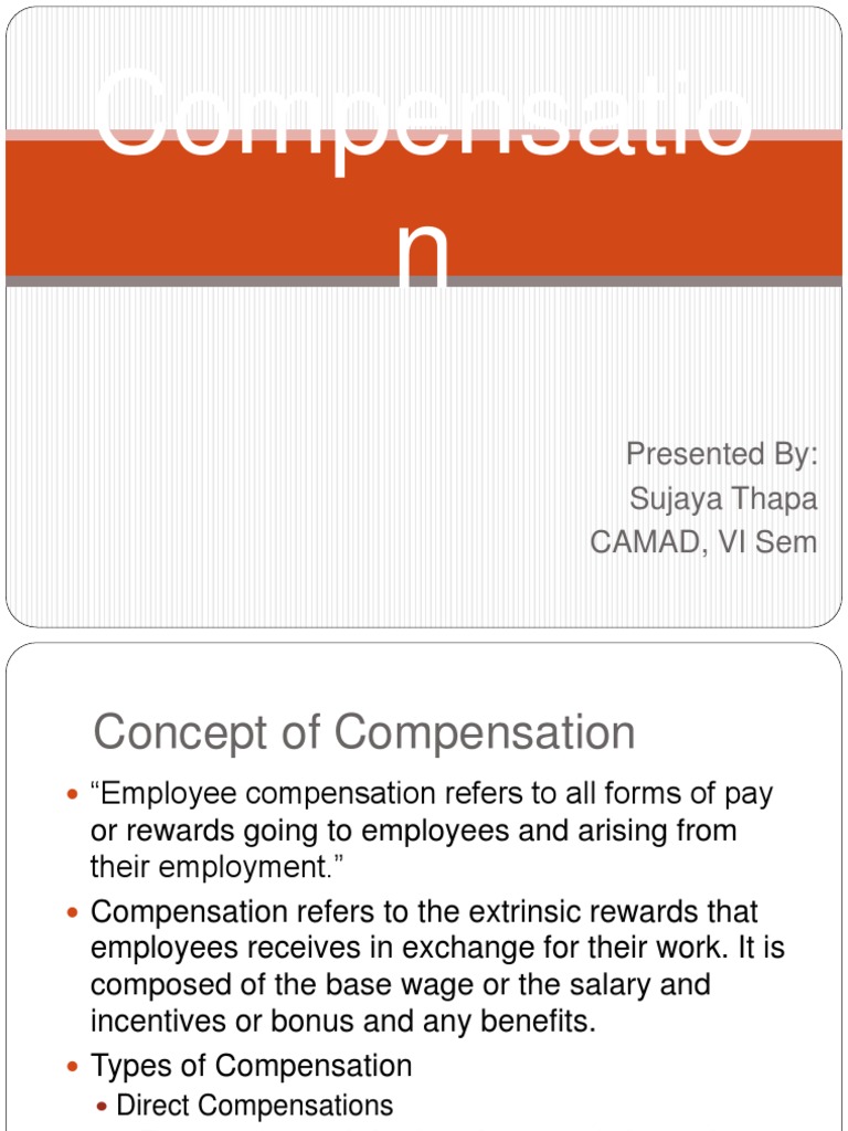 Overview of Employee Compensation | PDF | Employee Benefits | Employment