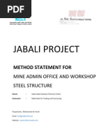 30) Method Statement For Loading & Unloading Platform | PDF | Scaffolding | Industrial Processes