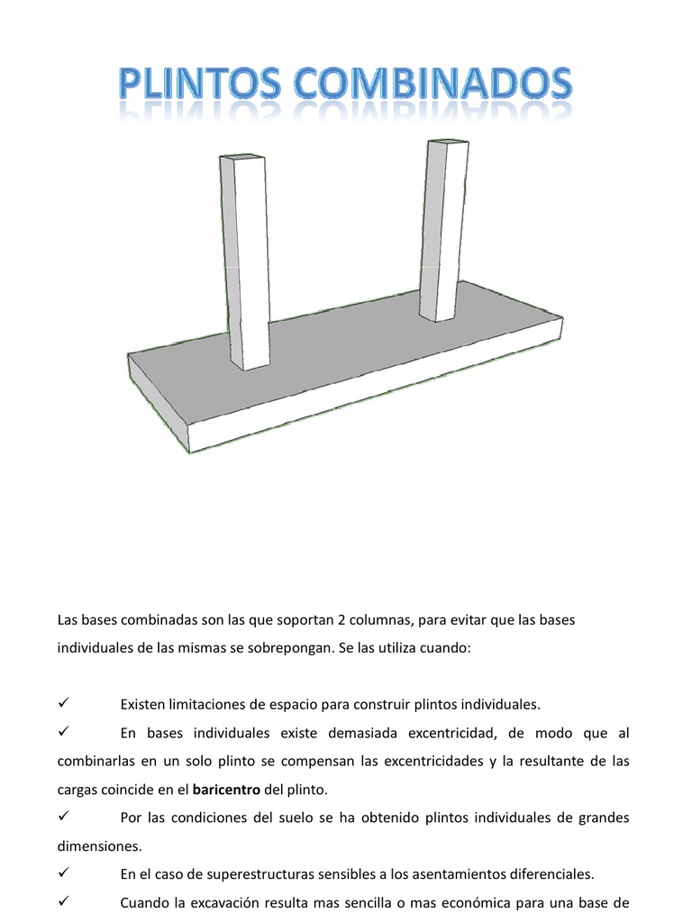 Diseño de Plintos en Construcción | PDF | Enseñanza de matemática ...