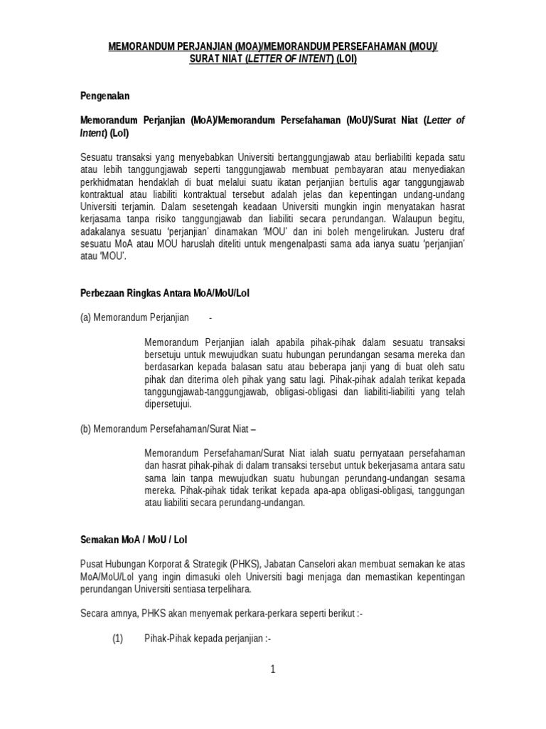 Surat Niat Pdf - Riset