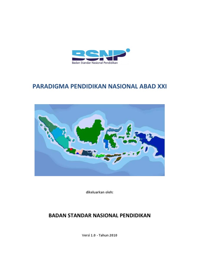 Paradigma Pendidikan Nasional Abad 21 | PDF