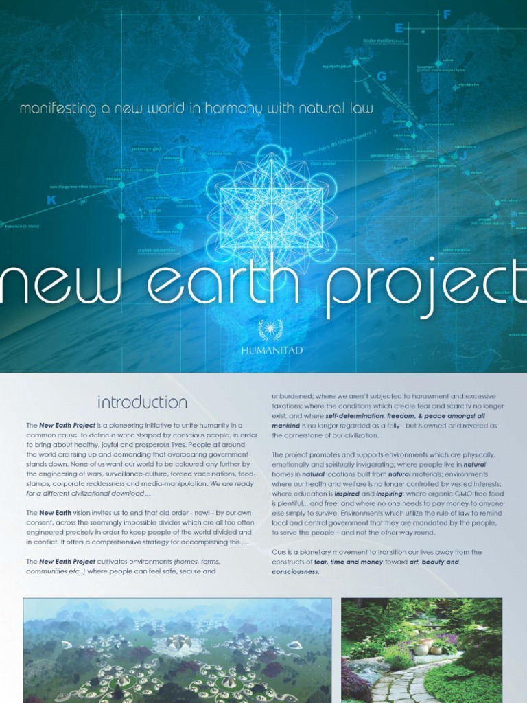 New Earth Project Presentation | PDF