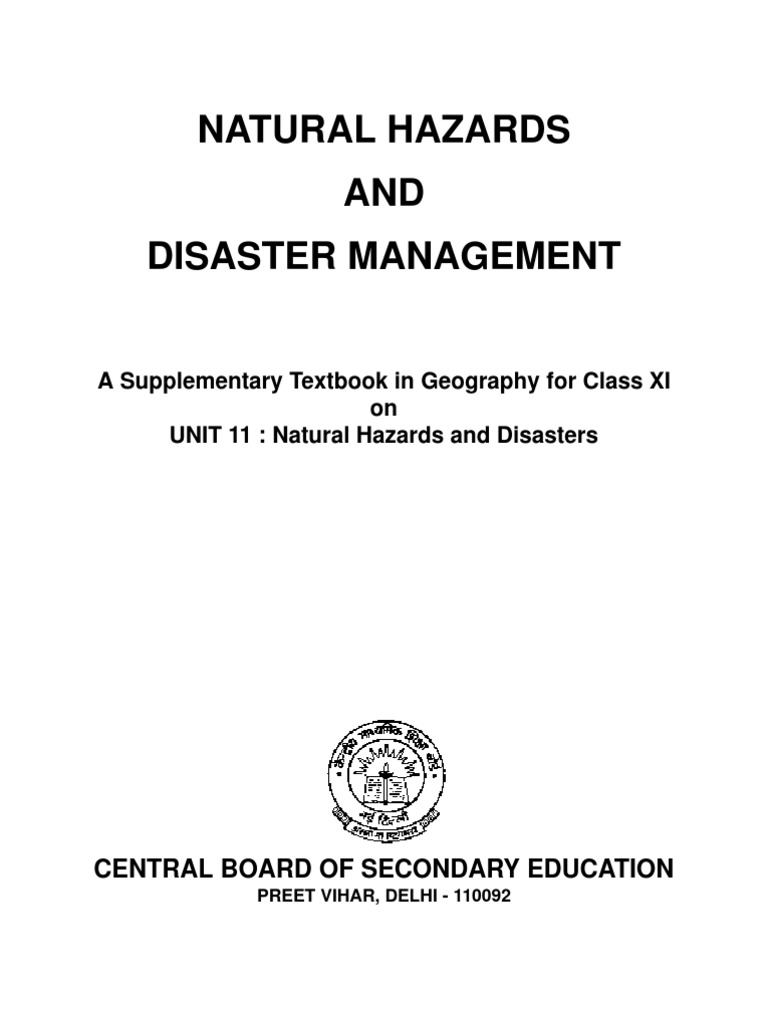 Natural Hazards | PDF