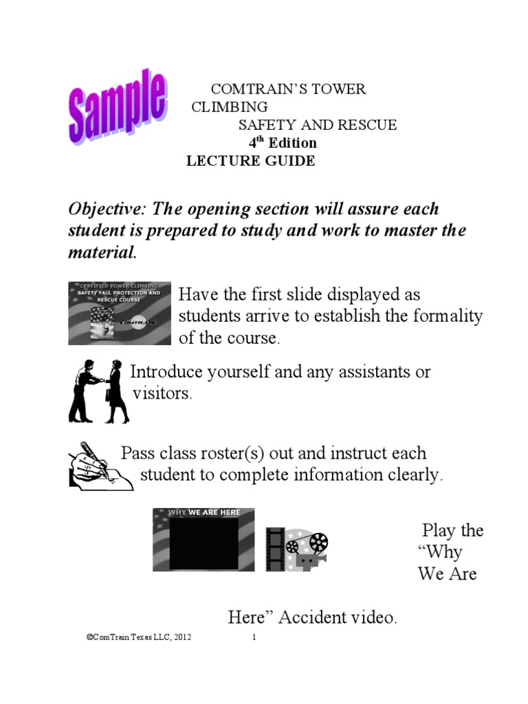 Lecture Outline Sample | PDF | Occupational Safety And Health ...