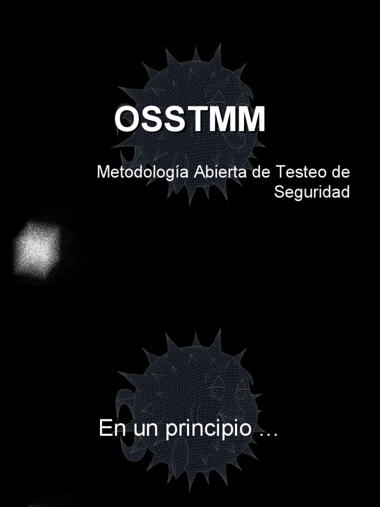 Osstmm V3 | PDF | Seguridad de información | Ingeniería